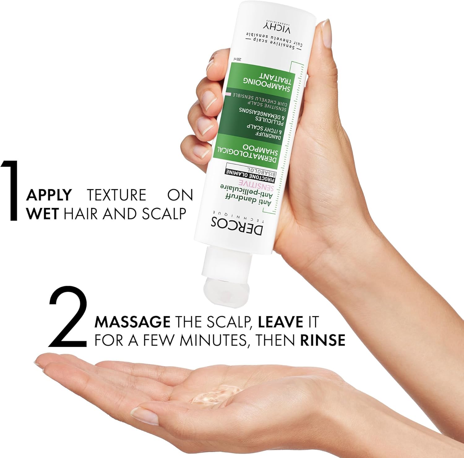 Vichy Dercos Anti Dandruff Shampoo for Sensitive Scalp 200ml – Lines ...
